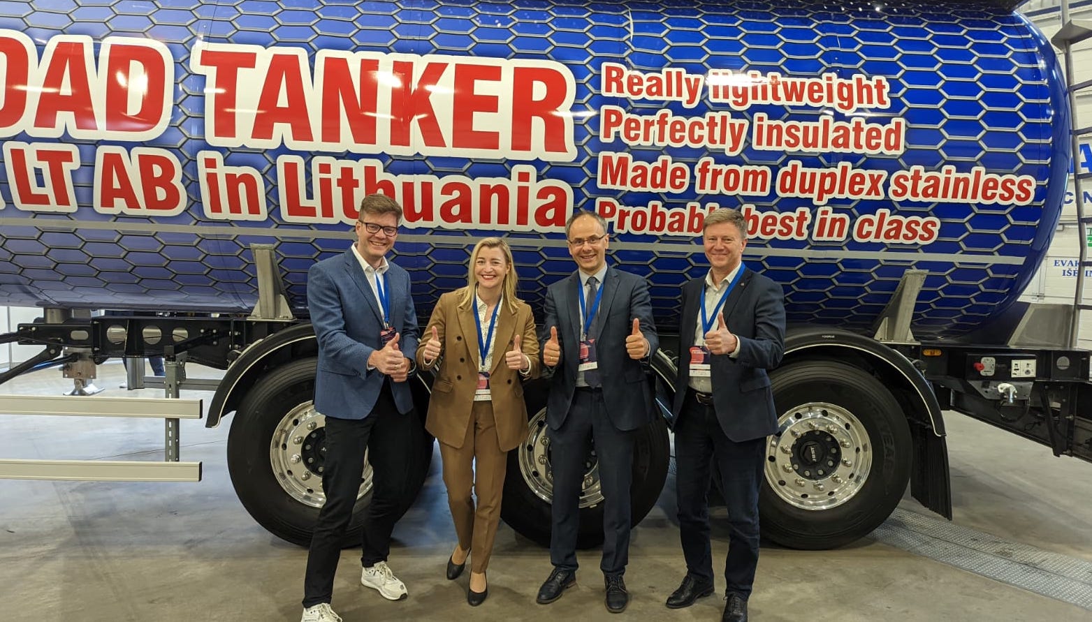 AB Astra LT presented its new product, the Advanced Road Tanker! - BACC ...
